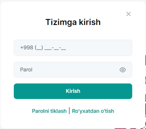 Институт педагогических инноваций (edu.profedu.uz) - личный кабинет, вход и регистрация ...